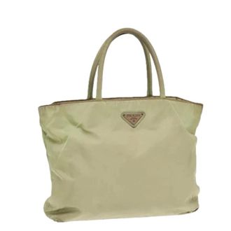 Prada Pre-owned Vintage Tote Bag - - Pre-owned - Damen - Gr&uuml;n - ONE SIZE