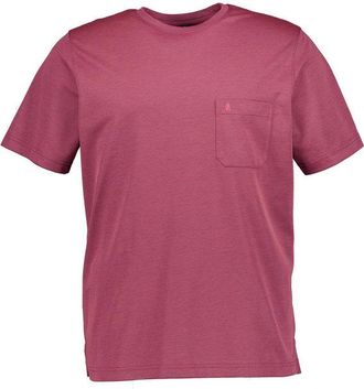 Ragman Herren T-Shirt lila Baumwolle