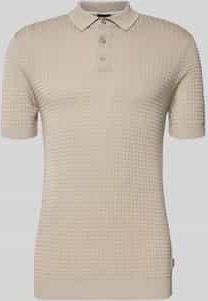 Joop Slim Fit Poloshirt in Strick-Optik Modell Vanceo