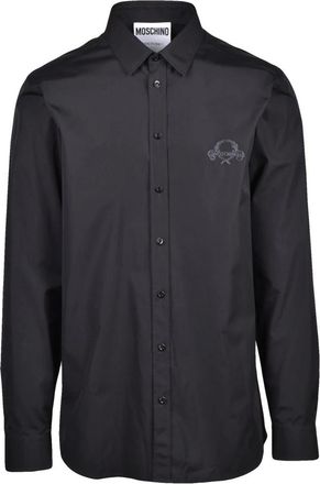 Moschino Homme, Chemises, Noir, Taille: 2XL Casual Chemises