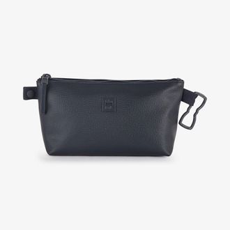 Eden Park Trousse Bleu Fonc&eacute; Effet Grain&eacute;