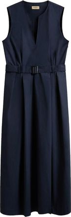 Woolrich Robe Au Genou - Bleu
