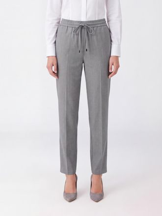 Antonelli Slim-Fit Skinny-Hose aus Wollmischung mit elastischem Bund