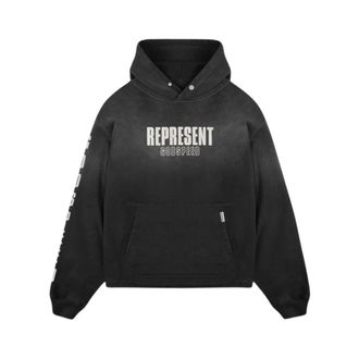 Represent Hoodie mit Rissdruck - - Sweatshirts & Hoodies - Herren - Grau - XL