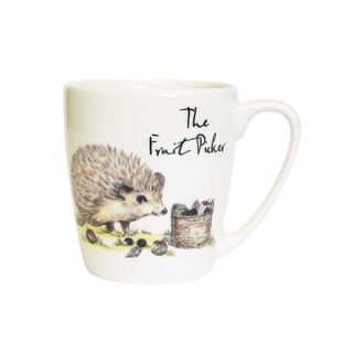 Churchill Land Pursuits Tier-Becher - Vintage Printed Hedgehog Tee Kaffeetasse - 300ml - Die Obstpfl&uuml;cker
