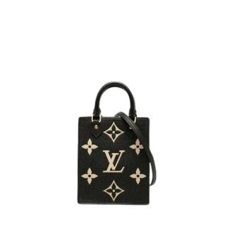 Louis Vuitton Pre-owned Monogram Empreinte Petit Sac Plat 2way bag - - Pre-owned - Damen - Schwarzk - ONE SIZE