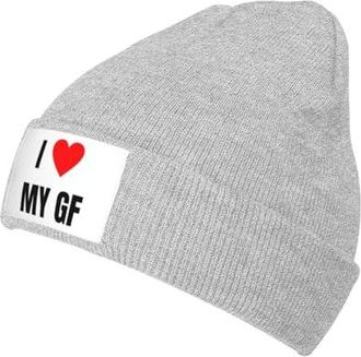 Generic Jaime Ma Copine, Mon Coeur Femme Homme Bonnet De Trawler Coupe-Vent Bonnet De P&ecirc;cheur Souple Bonnets Hiver pour Le Quotidien Cyclisme Sport