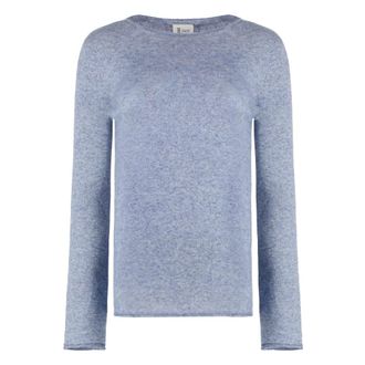 THE (ALPHABET) Damen, Strickwaren, Blau, SGr&ouml;&szlig;e