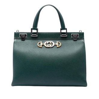 Gucci Sac &agrave; main Zumi Pre-owned - Femme - Pre-owned - Vert - Taille: ONE Size