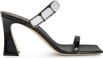 Giuseppe Zanotti Flaminia Sandalen 85mm - Schwarz
