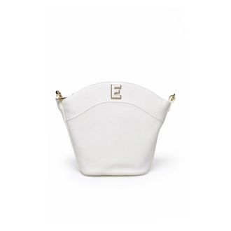 Ermanno Scervino Femme, Sacs, Blanc, Taille: ONE Size Bucket Travis
