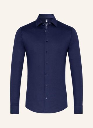 DeSoto Desoto Jerseyhemd Slim Fit blau