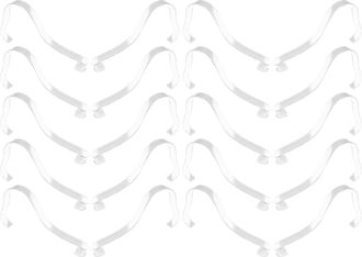 Lurrose 20 St&uuml;ck Transparente Acryl Schuhpr&auml;sentationsst&auml;nder Schuhhalter f&uuml;r Sandalen High Heels Formbest&auml;ndig Platzsparend f&uuml;r Einzelhandel Kleiderschrank