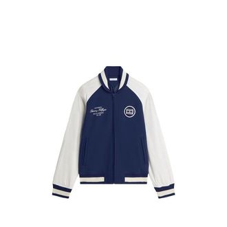 Tommy Hilfiger Veste universitaire en coton m&eacute;lang&eacute;