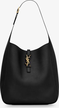 Saint Laurent Le 5 &agrave; 7 hammered leather shoulder bag - SAINT LAURENT - gender_Woman