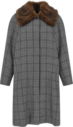 Tela Trench-Coat - Gris