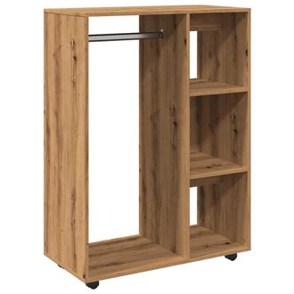 Generic Kangmusi Kleiderst?nder Artisan-Eiche 80x40x110 cm Holzwerkstoff, kangmusi856669