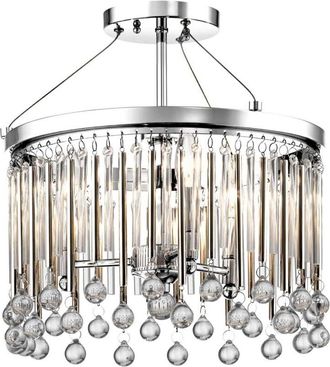 Kichler Elstead Kichler Piper Deckenleuchte Chrom poliert