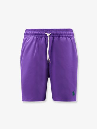 Ralph Lauren Nylon swim trunks with embroidered logo - POLO RALPH LAUREN - gender_Man