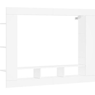 vidaXL TV-Schrank Wei&szlig; 152x22x113 cm Holzwerkstoff - Vidaxl