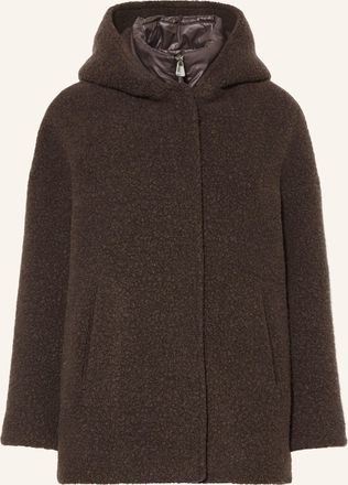 Cinzia Rocca Icons Cinzia Rocca Teddyfell-Jacke Mit Herausnehmbarer Blende braun