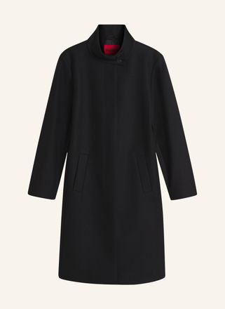 HUGO BOSS Hugo Mantel Mugo Regular Fit schwarz