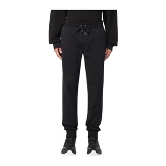 Dolce & Gabbana Homme, Pantalons, Noir, Taille: XL Pantalon Noir Confortable Casual