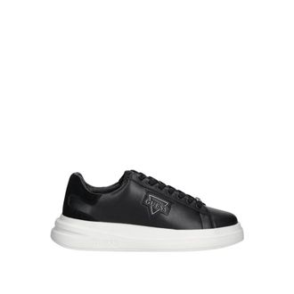 Guess Elba Leder-Mix Sneaker - - Shoes - Herren - Schwarzk - 41 EU