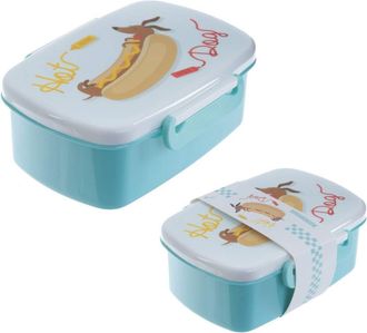 Puckator Lunchbox Hot Dog Dackel