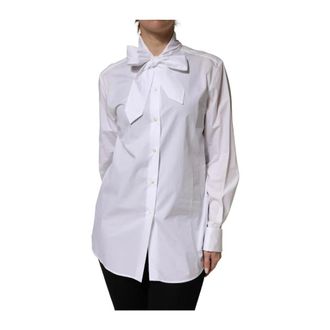 Dolce & Gabbana Damen, Blusen & Hemden, Wei&szlig;, MGr&ouml;&szlig;e