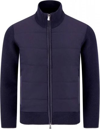 Gran Sasso Homme, Pulls, Bleu, Taille: XL Gran Sasso - Veste > Blousons bomber