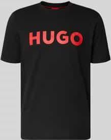 HUGO BOSS T-Shirt mit Label-Schriftzug Modell DULIVIO