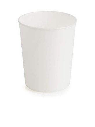 Kimmel Becher 250 ml Trinkbecher Partybecher Kunststoffbecher Plastikbecher Kinderbecher, Mehrweg, Farbe wei&szlig;