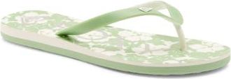 Roxy Sandales Tahiti pour femme, vert, 40 EU