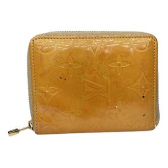 Louis Vuitton Pre-owned Leder Portemonnaie - - Pre-owned - Damen - Gelb - ONE SIZE