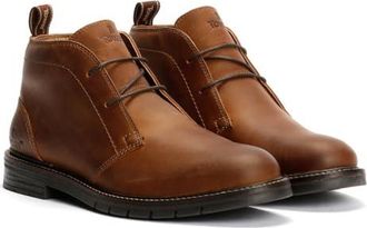 Tower London Armour Lace Bottes En Cuir Pour Hommes Marron - EUR 42