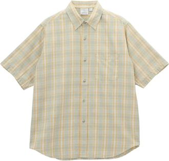 Gramicci Homme, Chemises, Multicolore, Taille: L S/S Checkered Ombre Shirt