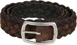 Orciani Homme, Accessoires, Brun, Taille: 95 CM Reversible Hunting Double Braided Belt
