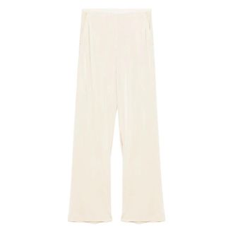 Helmut Lang Flie&szlig;ende Karottenhose - - Trousers - Damen - Beige - M