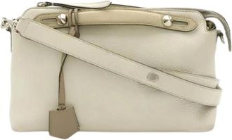 Fendi Pre-owned By The Way Leather 2way Bag - Femme - Pre-owned - Beige - Taille: ONE Size