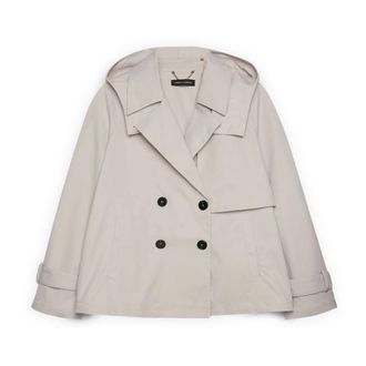 Fiorella Rubino Damen, M&auml;ntel, Wei&szlig;, 6XLGr&ouml;&szlig;e