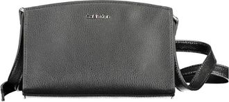 Calvin Klein Femme, Sacs, Noir, Taille: ONE Size Sac &agrave; Bandouli&egrave;re Noir pour Femme avec Logo