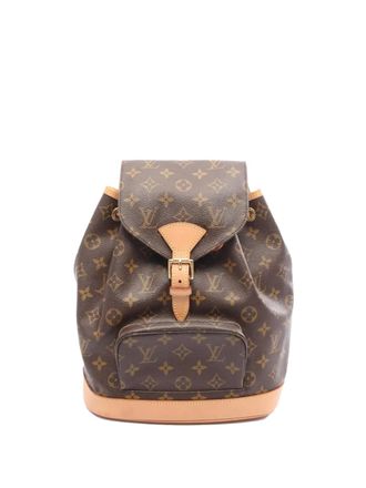 Louis Vuitton 1997 Monogram Montsouris MM backpack - Marron