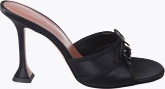 Amina Muaddi Sandalen Mit Absatz Damen Farbe Schwarz