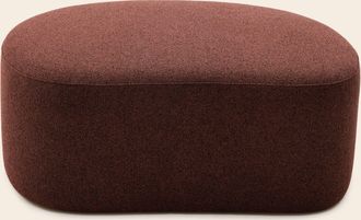 Madura Pouf Julika Glory rouille - ORANGE