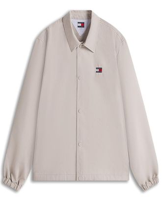 Tommy Hilfiger Overshirts aus einem Baumwollgemisch mit Logo-Stickerei in