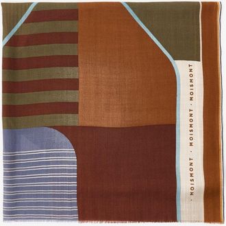 Moismont &Eacute;charpe &agrave; imprim&eacute; en laine