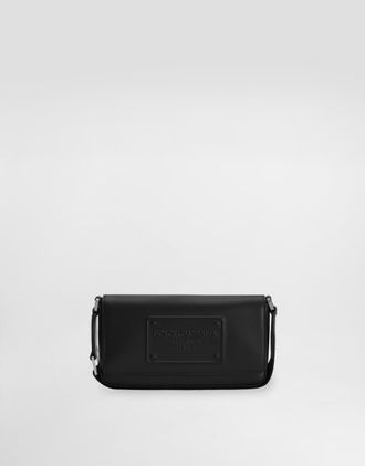 Dolce & Gabbana Mini-bag Aus Kalbsleder - Mann Schultertasche Schwarz Leder Onesize