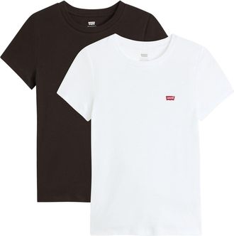 Levi's 2Pack Essential Ss Tee 2 Pack Tee White