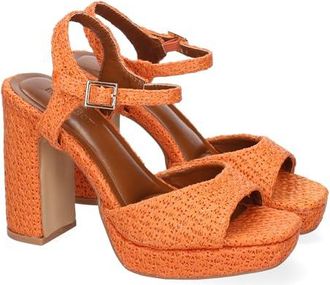 Shoes & Blues Sandales à talons pour femme, confortables et élégantes, design moderne avec pelle ouverte et fermeture à boucle, idéales pour le printemps-été., oran
